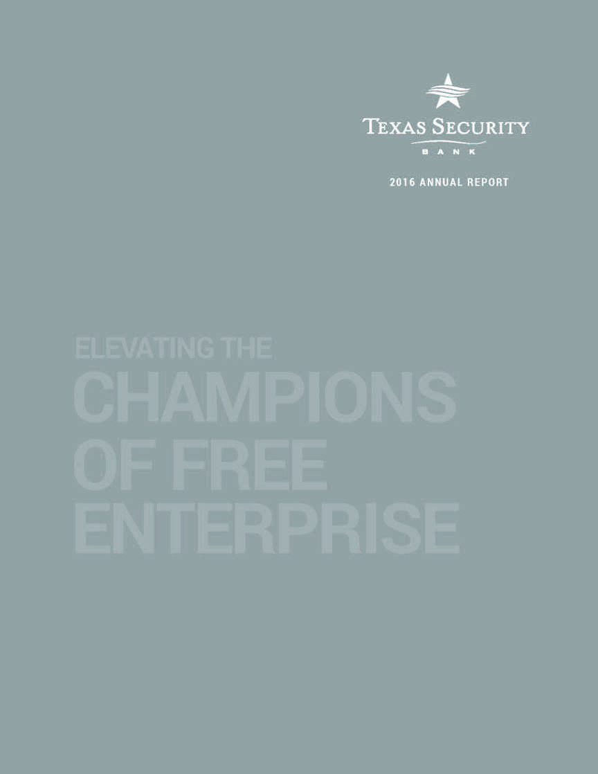 In The News - Texas Security Bank - Texas Security Bank