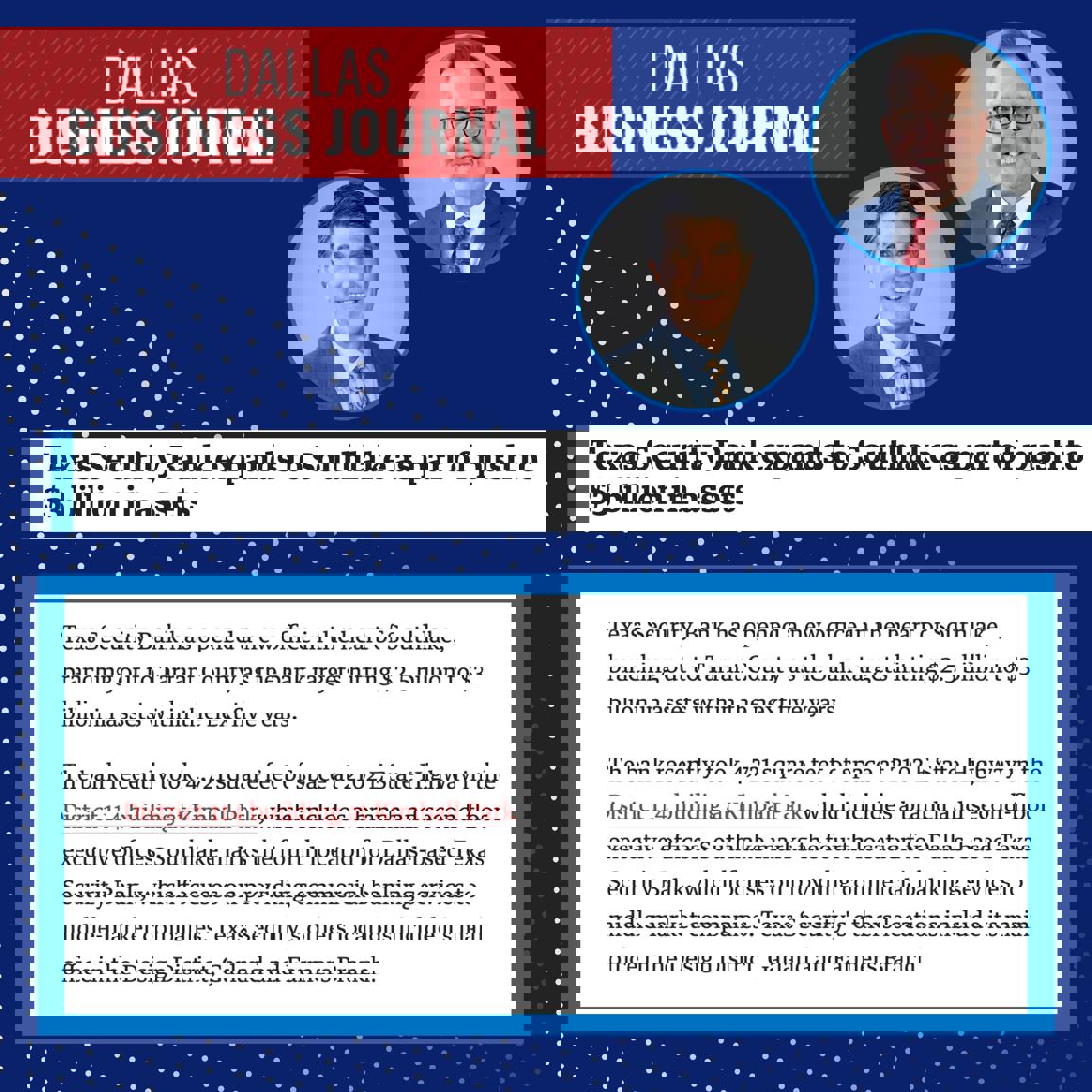 In The News - Texas Security Bank - Texas Security Bank